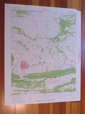 Paris Arkansas 1962 Original Vintage USGS Topo Map | eBay
