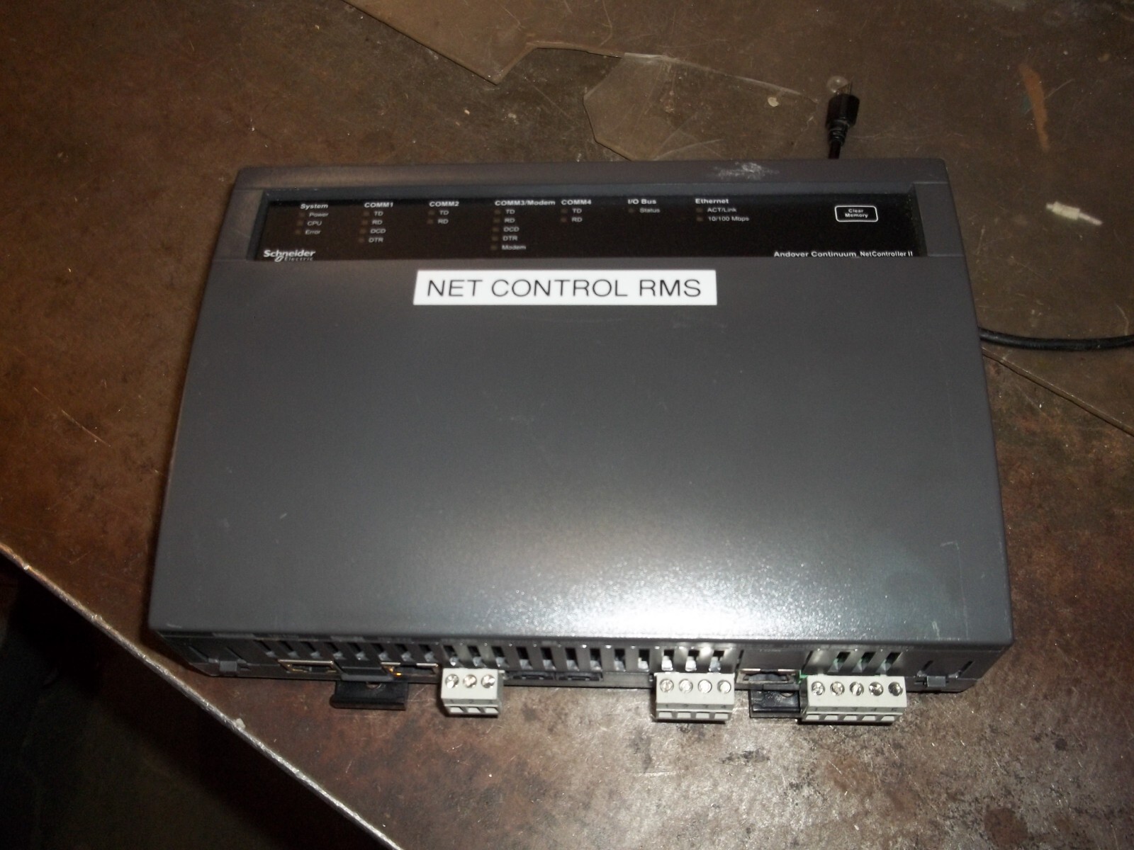 SCHNEIDER CX9680 NC2-R-000000000 ANDOVER CONTINUUM NET CONTROLLER (826 ...