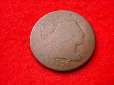 1795 LARGE CENT VERY NICE CENT---STRONG DATE WITH PLAIN EDGE! #99 | eBay