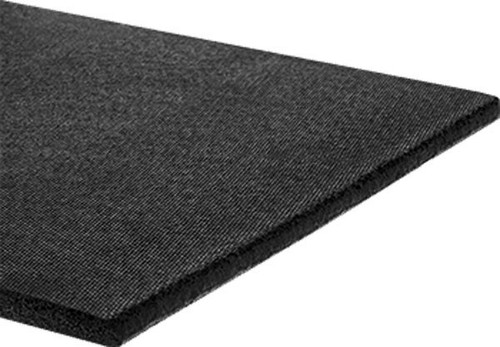 1/8" Thick Black Durable Extra Soft Natural Gum Foam Textured Sheet 36 ...