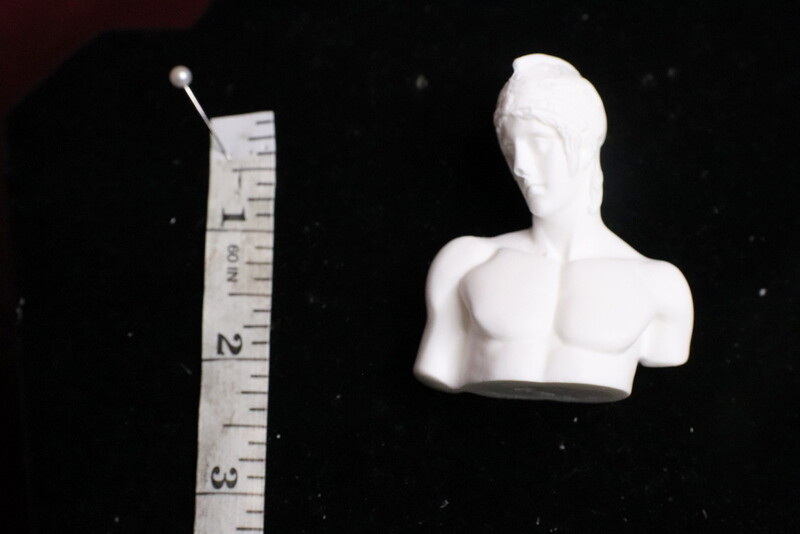 Zibellini Athena Pallas Minerva Torso Off White Brooch | eBay