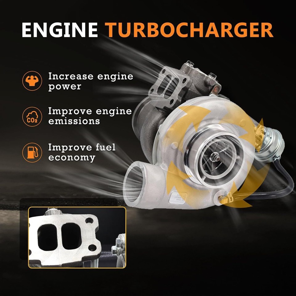 Fits Caterpillar CAT 3126 3126B Engine C7 Diesel 7.0L 2000-04 Turbo ...