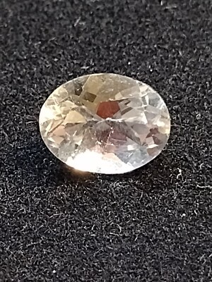 LOOSE-2.15 CARAT FACETED OVAL CLEAR TOPAZ -(3) | eBay