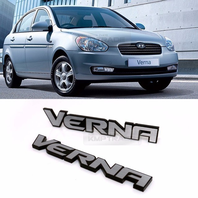 Side Front Trunk Hairline Emblem Point Logo Badge 2p for HYUNDAI 2006 ...