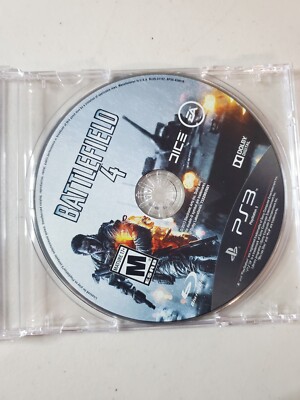 Battlefield 4 PlayStation PS3 Video Game Disc Only Cleaned Tested ...