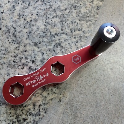 5/8 Speed vise handle for mill vise for Tormach, Bridgeport, or Kurt ...