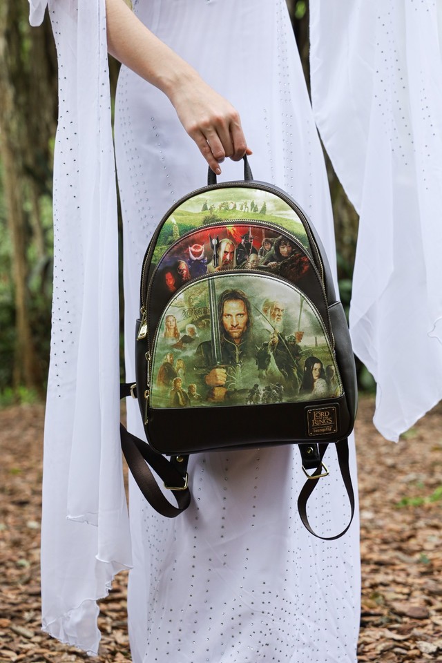 Loungefly Lord of the Rings Trilogy Mini Backpack LOTR Unisex | eBay