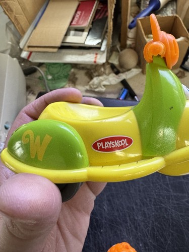 Lot Of 4 Playskool Hasbro 2003 Weebles Wobble Cow Lamb Elephant Weeble ...