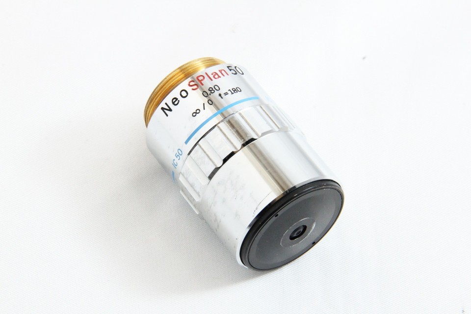 Olympus Neo SPlan 50x 0.80 ∞/0 f=180 IC50 Microscope Objective Lens ...