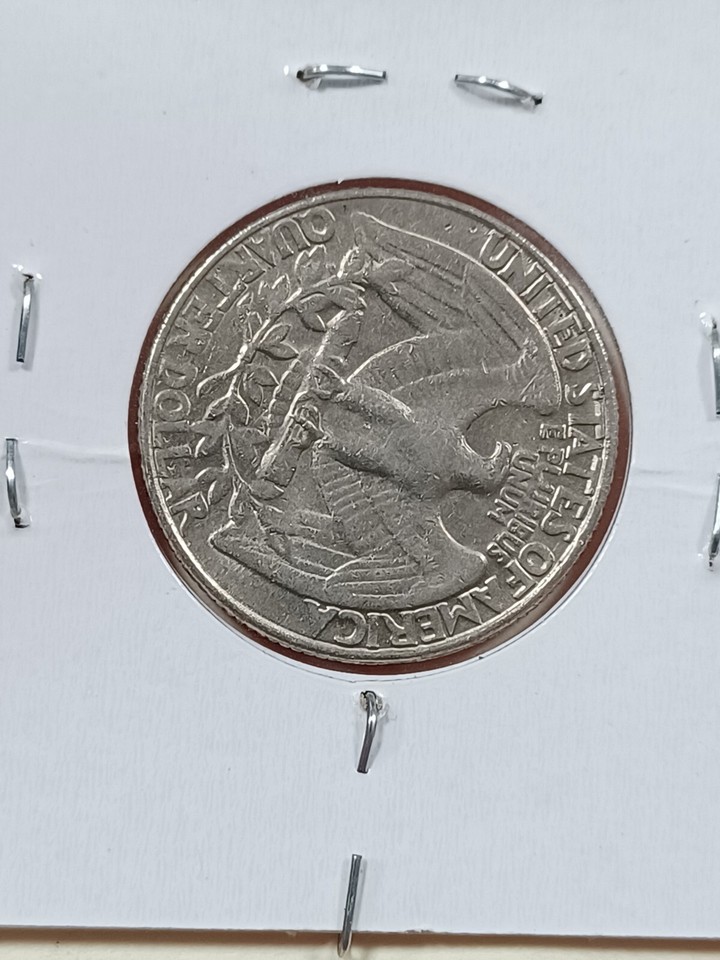 1989 P 100' Degrees Rotated Die Reverse Washington Quarter Extremely ...