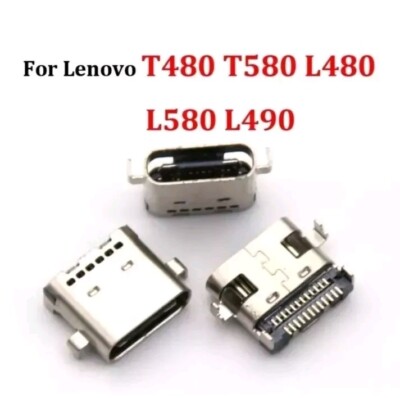 Lenovo L480 L580 L490 T480 T580 EL480 Charging Port Type-C USB DC Power ...