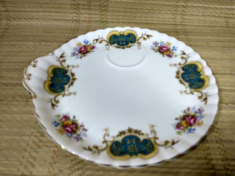 Buffet Plate & Tea Cup - Royal Albert Fine Bone China - Berkeley ...