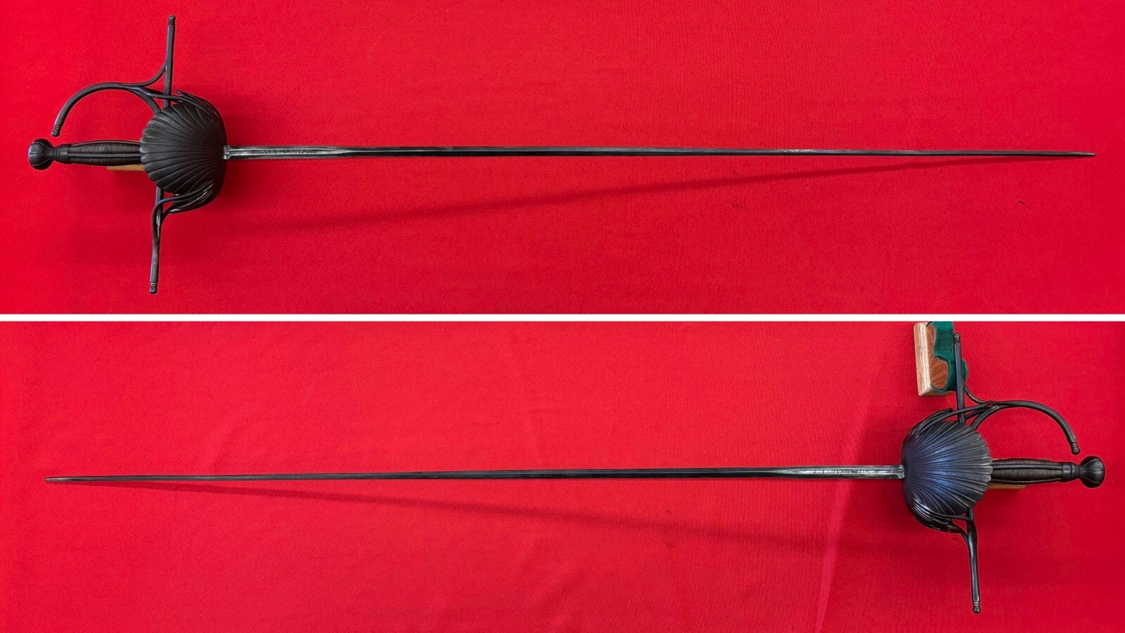 Good Continental Late 17th Century Rapier With Elaborate Shell Guard ...