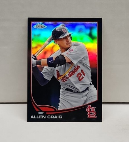 ALLEN CRAIG 2013 Topps Chrome BLACK REFRACTOR ~ #'d /100 ~ CARDINALS | eBay