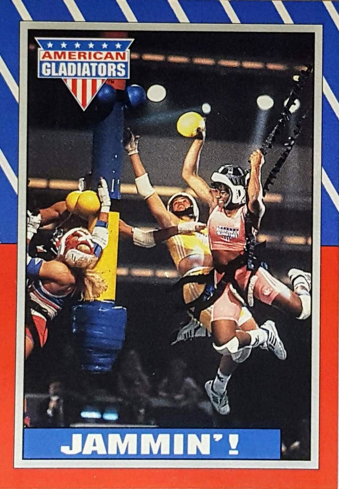 American Gladiators Trading Card TV Show TOPPS 1991 PICK YOUR CARD M | eBay