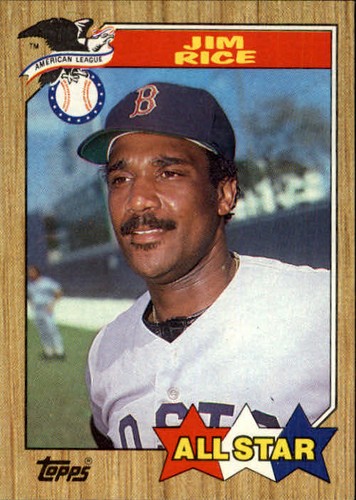 1987 Topps #610 Jim Rice AS - NM-MT | eBay