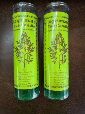 2-7 DAYS CANDLE RUDA RUE VELA 7 DIAS con OLOR SCENTED SANTERIA BUENA ...