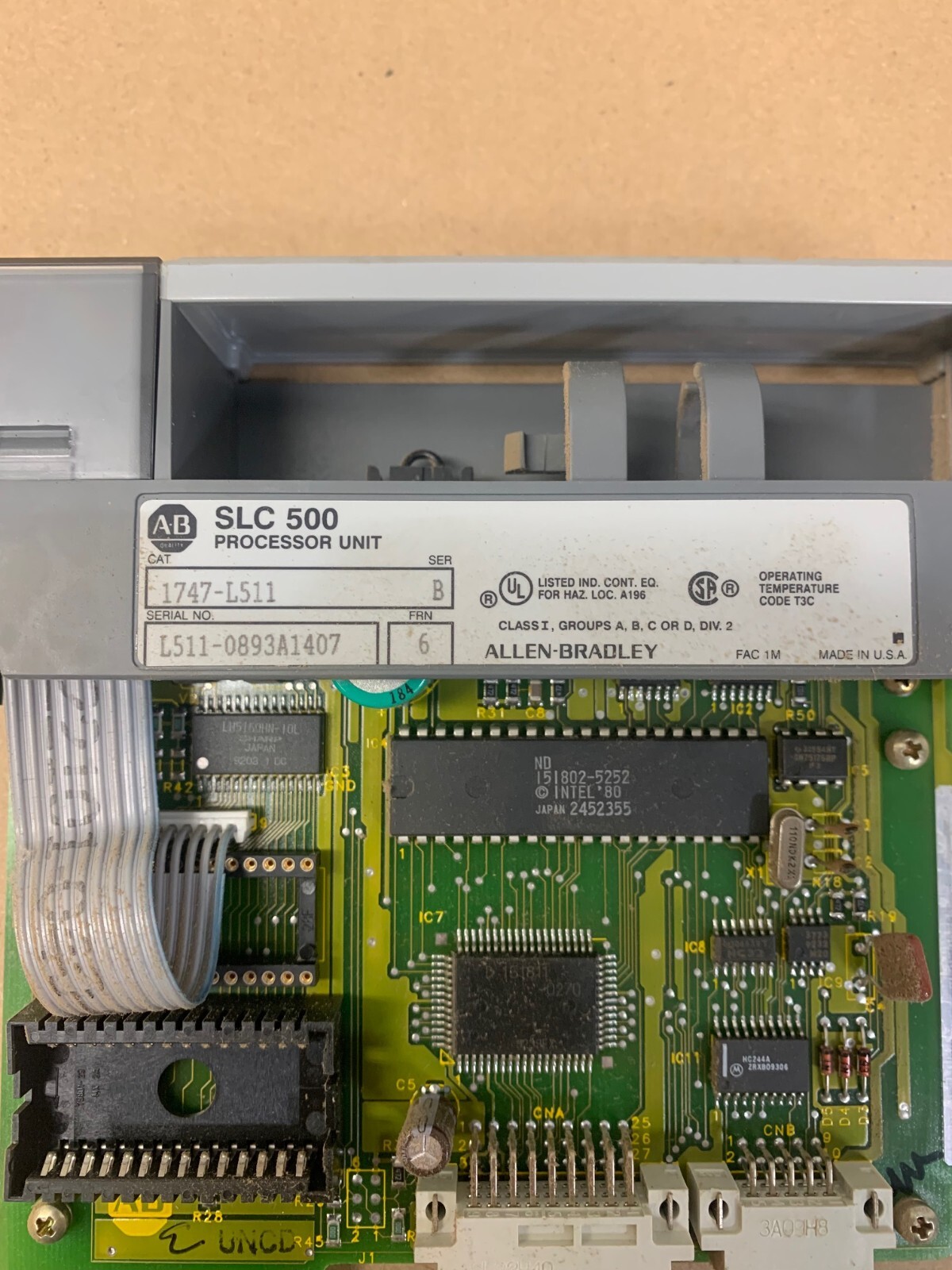 Allen Bradley SLC 500 1747-L511 Processor Unit | eBay