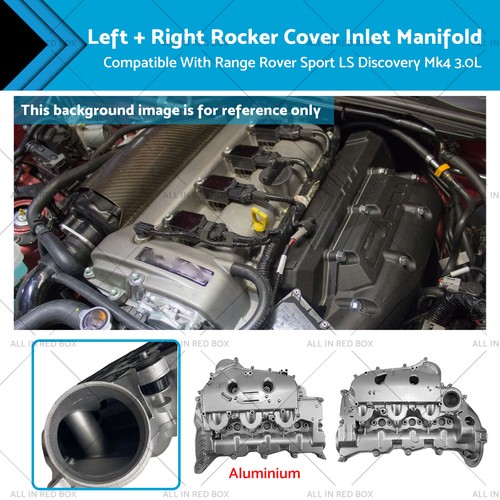 Rocker Cover Inlet Manifold LH+RH Suitable for Range Rover Discovery ...