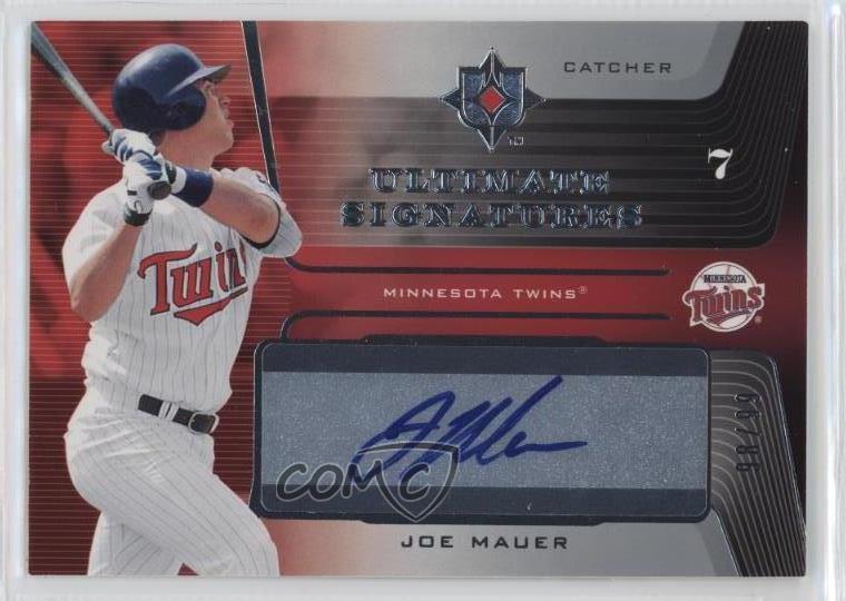 Joe Mauer Autographed Memorabilia | Signed Photo, Jersey, Collectibles ...
