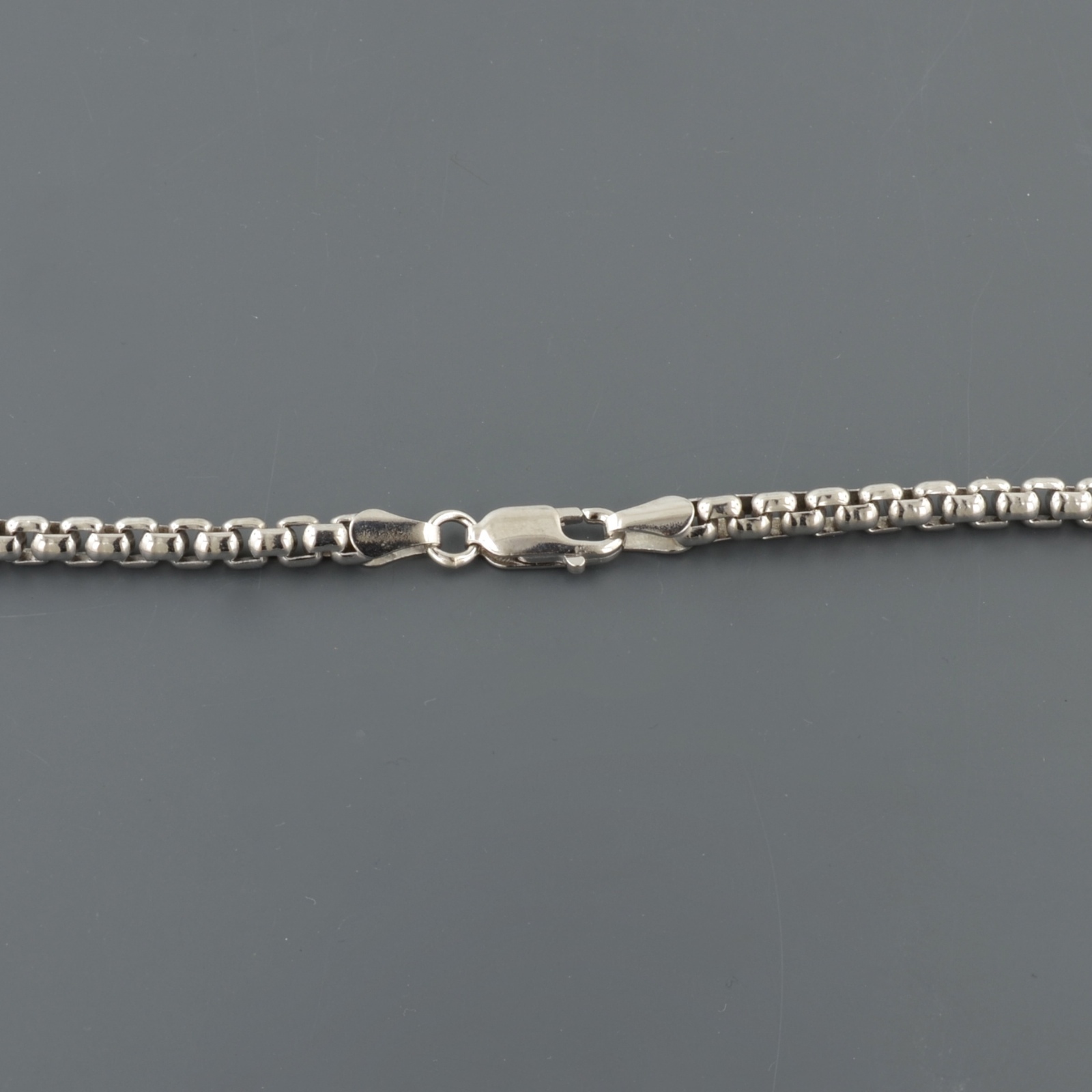 OXIDIZED STERLING SILVER 3MM FANCY POPCORN CHAIN 18", 20" OR 24 INCH | eBay