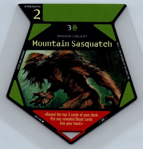 2005 WotC Hecatomb Last Hallow's Eve TCG Mountain Sasquatch #86/144 | eBay
