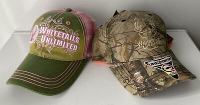 New!! Whitetails Unlimited WTU Hunting Hat Ball Cap Embroidered You Get ...