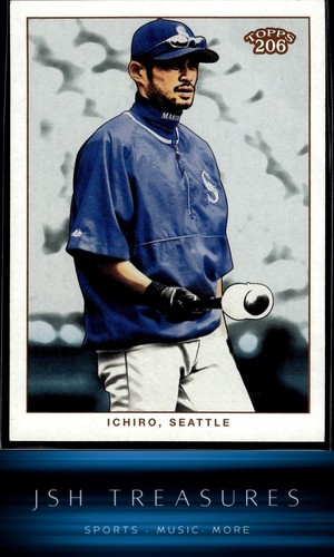 2002 Topps 206 #360a Ichiro Suzuki Blue Jersey NM | eBay