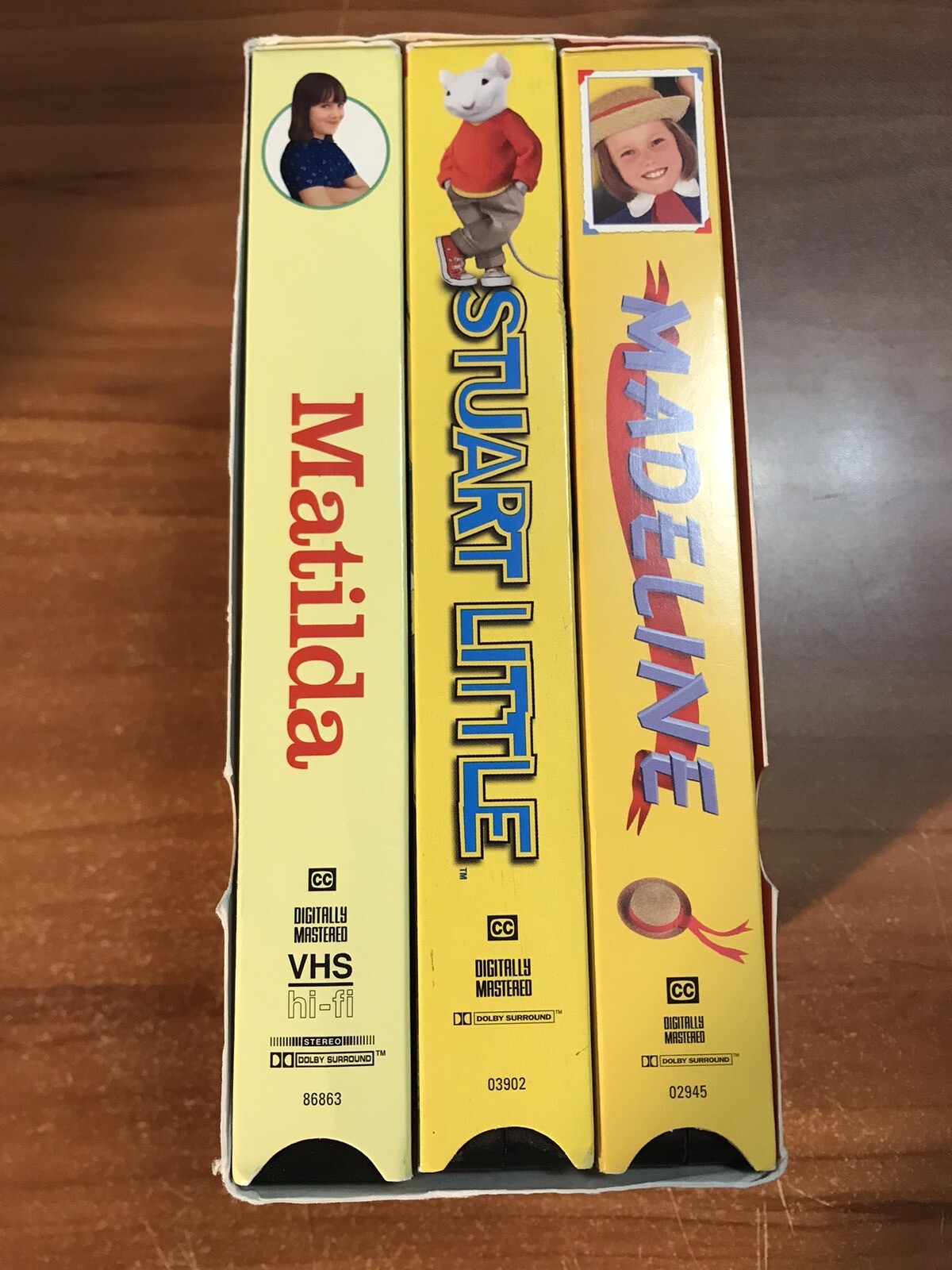 Storybook Collection - Stuart Little / Matilda / Madeline (VHS, 2001 ...