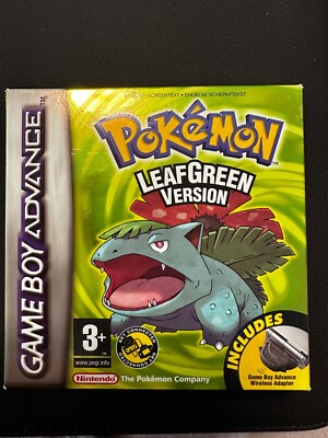 Pokémon Leaf Green GBA CiB Great Condition (Ships from EUROPE) | eBay