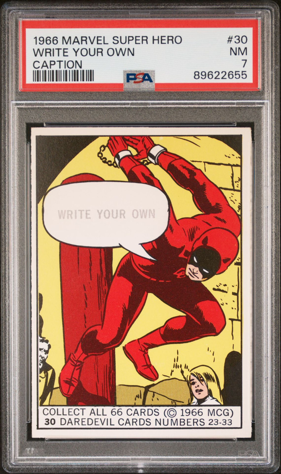 1966 MARVEL SUPER HERO #30 DAREDEVIL - WRITE YOUR OWN CAPTION - NEAR ...