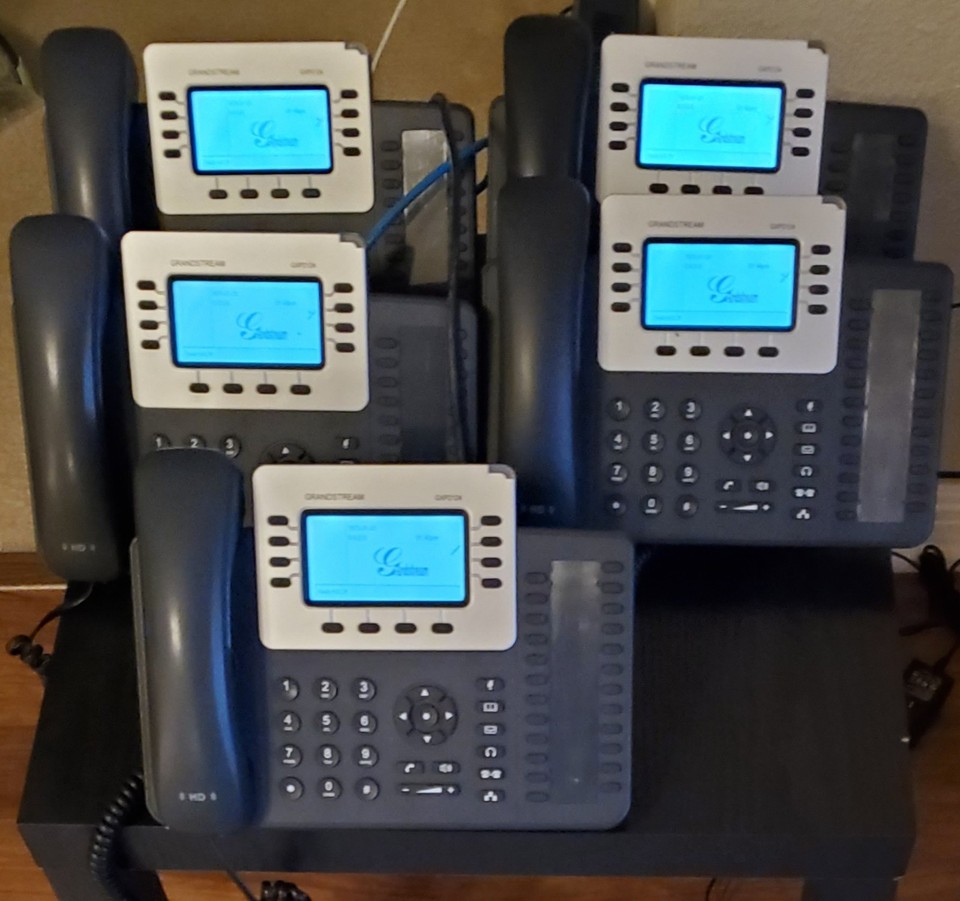 Grandstream GXP2124 Enterprise IP Phone - 4 Lines, HD Audio, PoE, VoIP ...