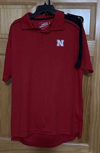 Nebraska Cornhuskers Short Sleeve Campus Heritage Polo Shirt. Men’s ...