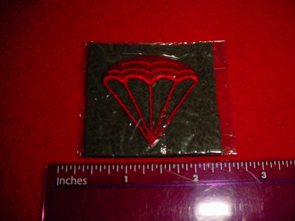 WWII US Marine Corp Rigger Paramarine sleeve patch in original package ...