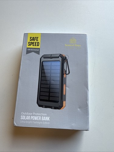 Feeke Solar-Charger Power Bank - New in Box | eBay