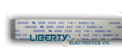 New 28 PIN RIBBON FLAT FLEX CABLE 150mm Length by 0.50mm Pitch ...