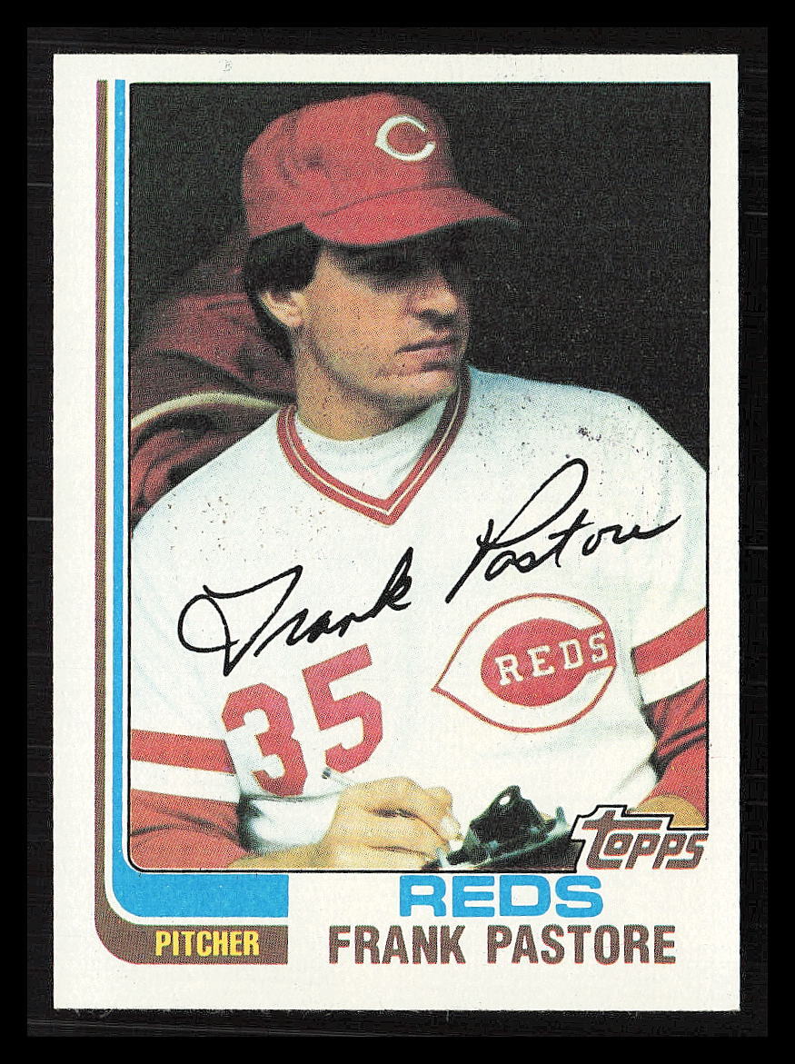 Frank Pastore 1982 Topps #128 Cincinnati Reds | eBay
