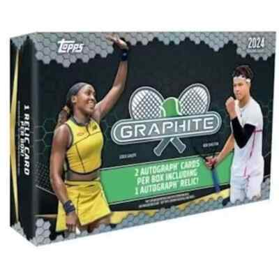 2024 Topps Graphite Tennis Hobby Box Sealed | eBay