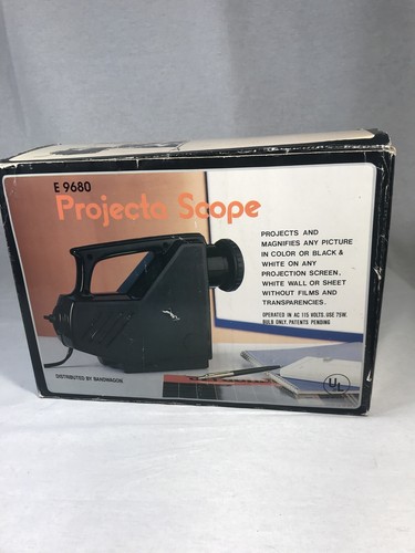Vintage Projecta Scope E-9680 Tracing Projector, Box | eBay