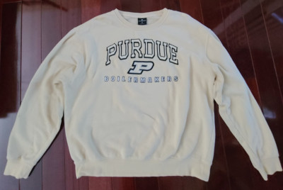 Vintage 90s Purdue Boilermakers Crewneck Sweatshirt Embroidered XL | eBay