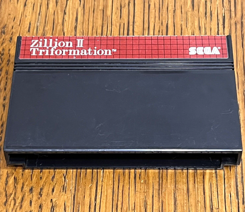 Sega Master System Zillion Game Cartridge Only ***UNTESTED*** | eBay