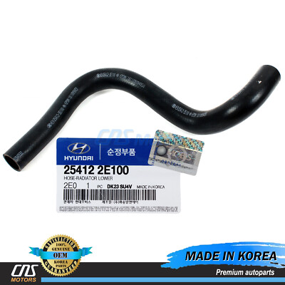 GENUINE Radiator Hose Lower for 05-09 Tucson 05-10 Sportage 2.0L ...