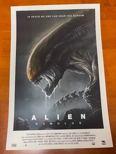 BNG - Promotional Offset Movie Poster - Alien:Romulus - Pablo Olivera ...