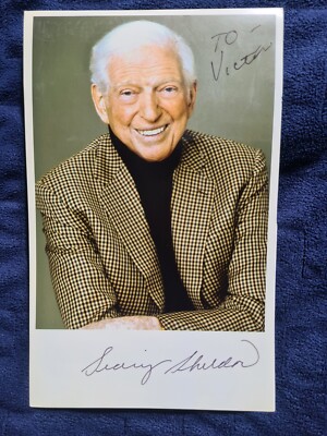 Sidney Sheldon - Signed / Autographed Matte Photo - Crime/Thriller | eBay