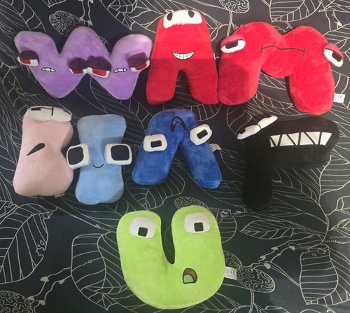 8 Alphabet lore Letter Plush Toys | eBay UK