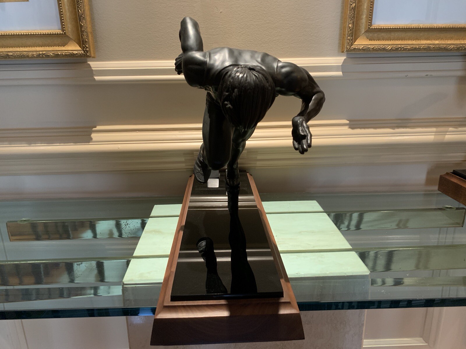 A Thomas Schomberg Sculpturer Olympic Athletics Bronze The Starting ...