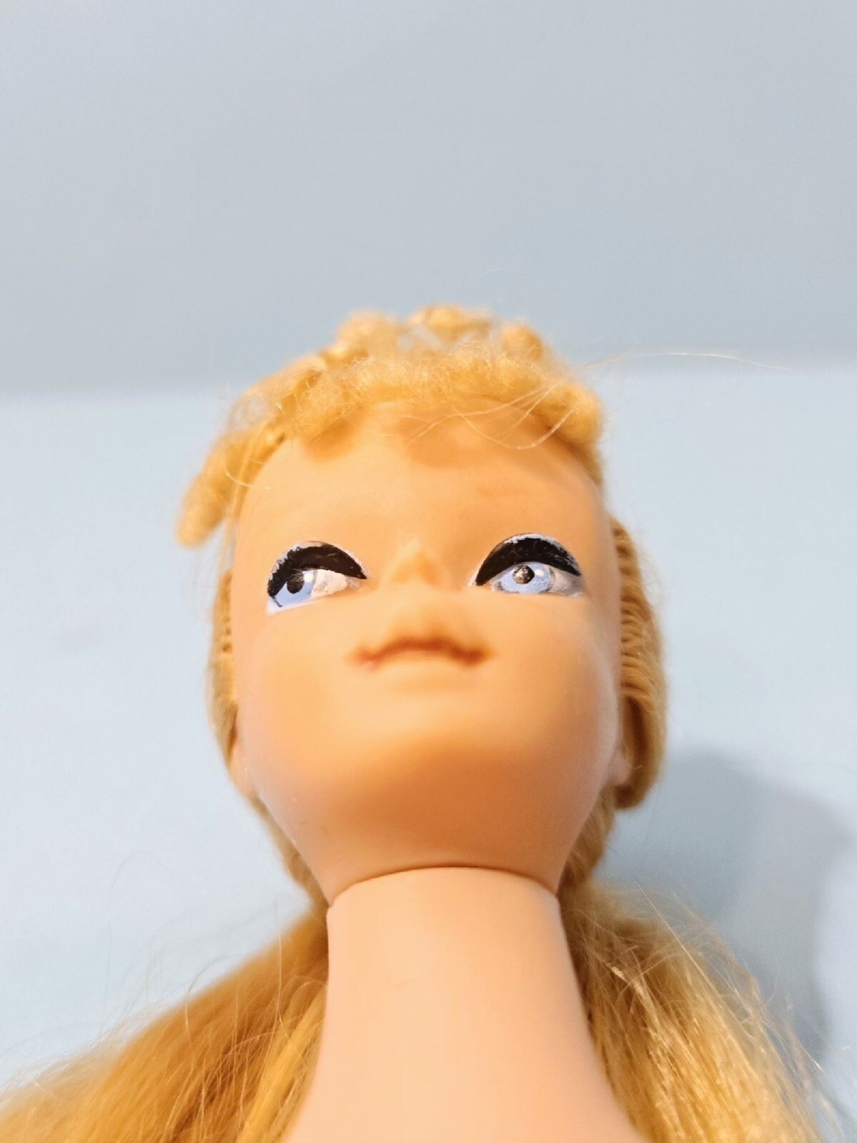 Vtg Blonde Ponytail Barbie Doll #4 ~ Nipple Torso ~ No Green Ear ...