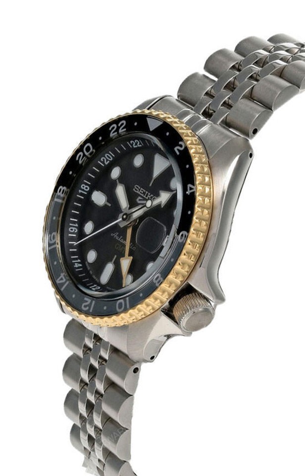 SEIKO 5 Sports SKX Sports GMT Series 42.5MM SS Men's Watch SSK021 | eBay