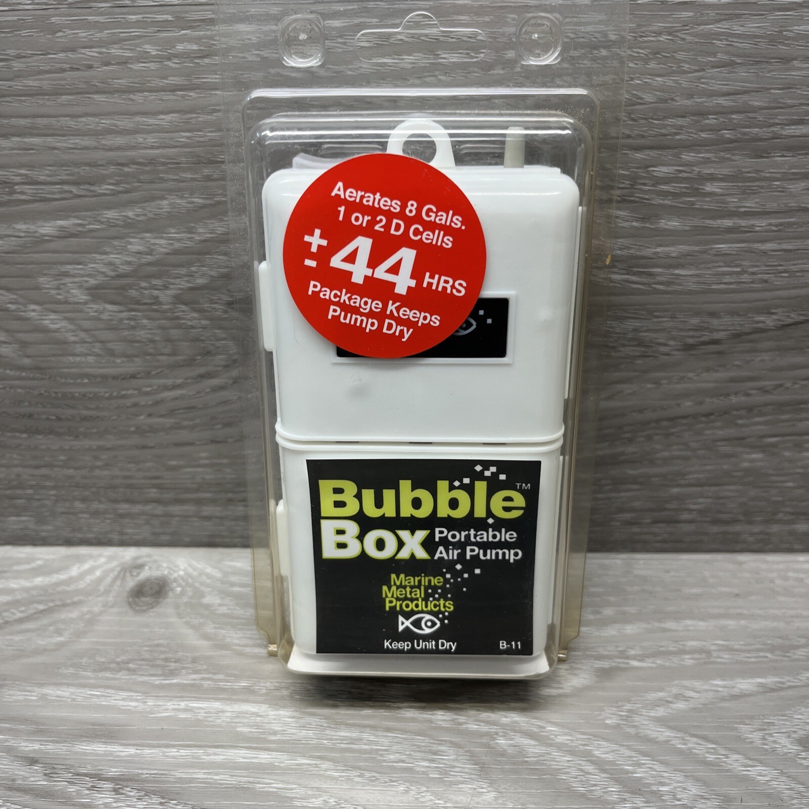 Marine Metal Products Bubble Box Portable Air Pump B-11 (44 Hr For 8 ...