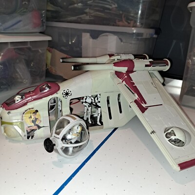 Star Wars Clone Wars Naboo Senator Gunship Decal set of 2 Clearback ...